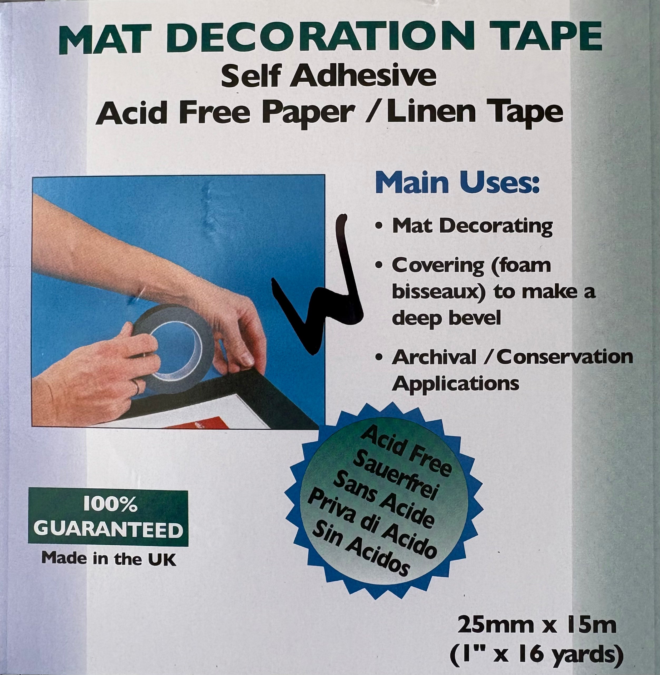 Mat Decorating Tape – Paper Scissors Story